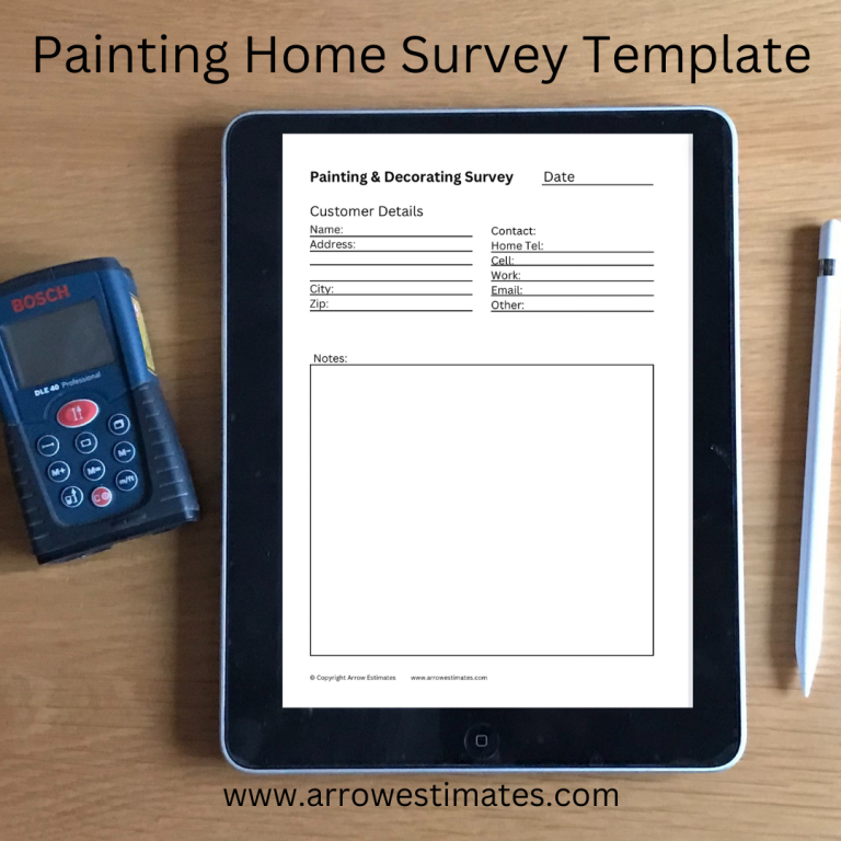 Survey Templates - Arrow Estimates